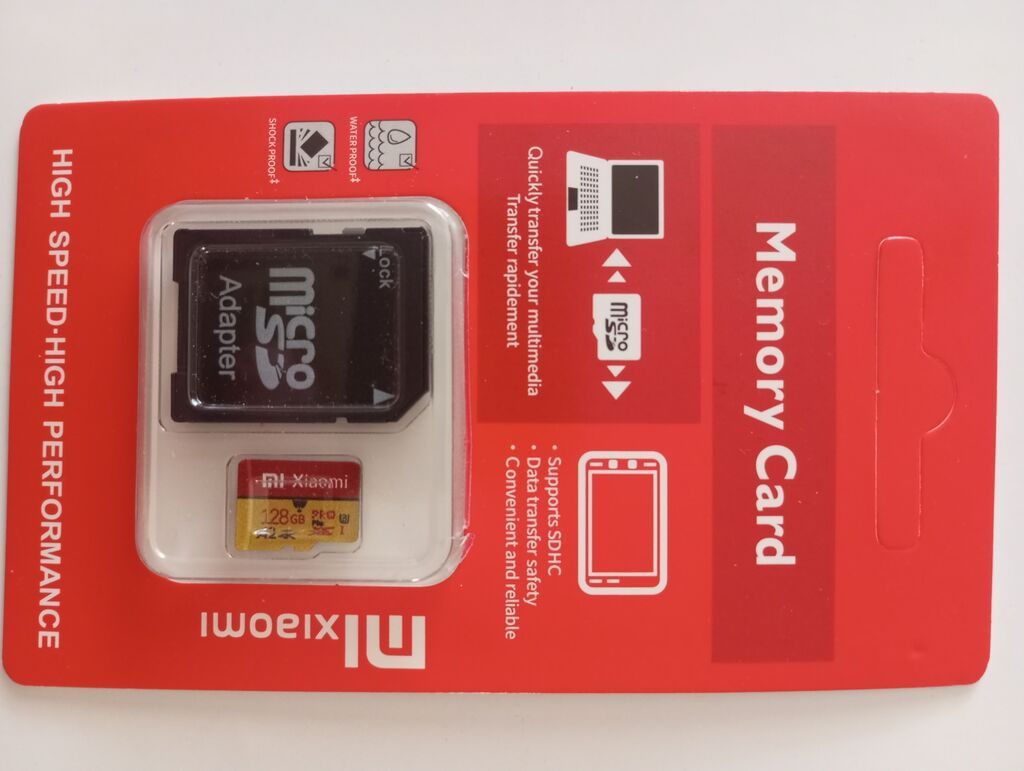 Memorijska kartica 128 Gb sa adapterom za brzo prebacivanje