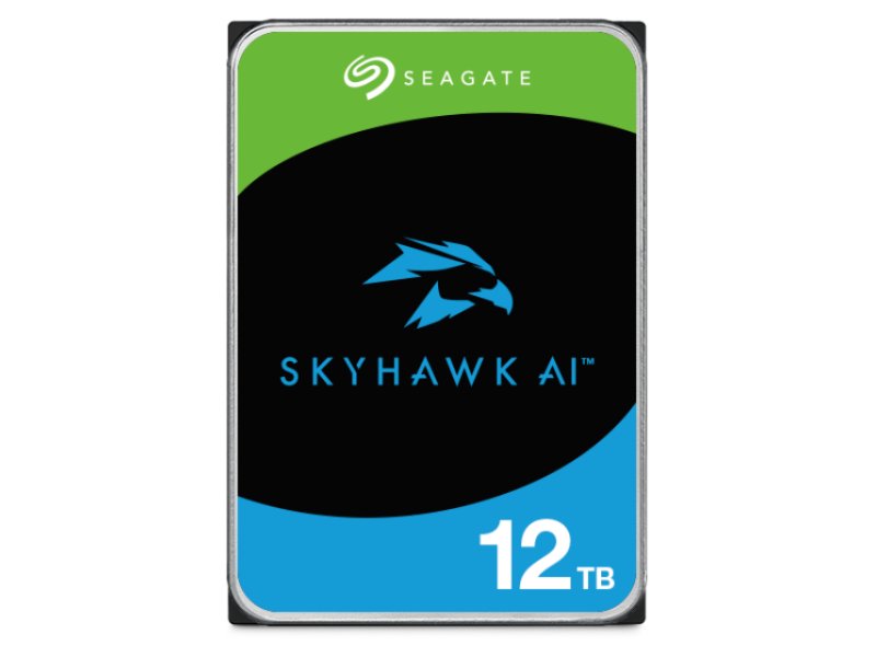 SEAGATE 12TB 3.5” SATA III 512MB ST12000VE003 SKYHAWK SURVEILLANCE HARD DISK