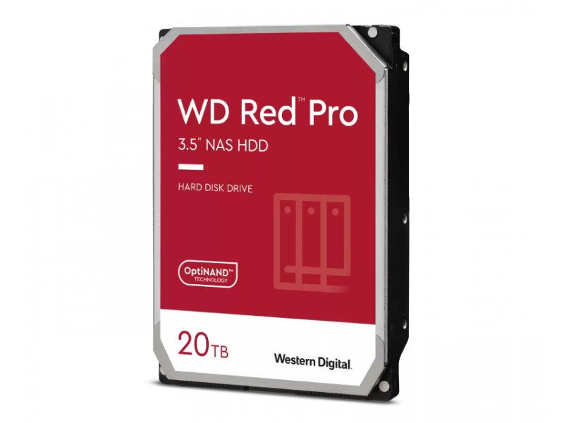 WESTERN DIGITAL 20TB 3.5 INČA, SATA III, 512MB, 7.200RPM, RED PRO SERIJA (WD201KFGX)