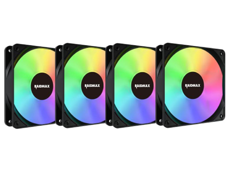 RAIDMAX X-AIR ARGB 4X 120MM NVX120FBDC4 VENTILATORI ZA KUĆIŠTE
