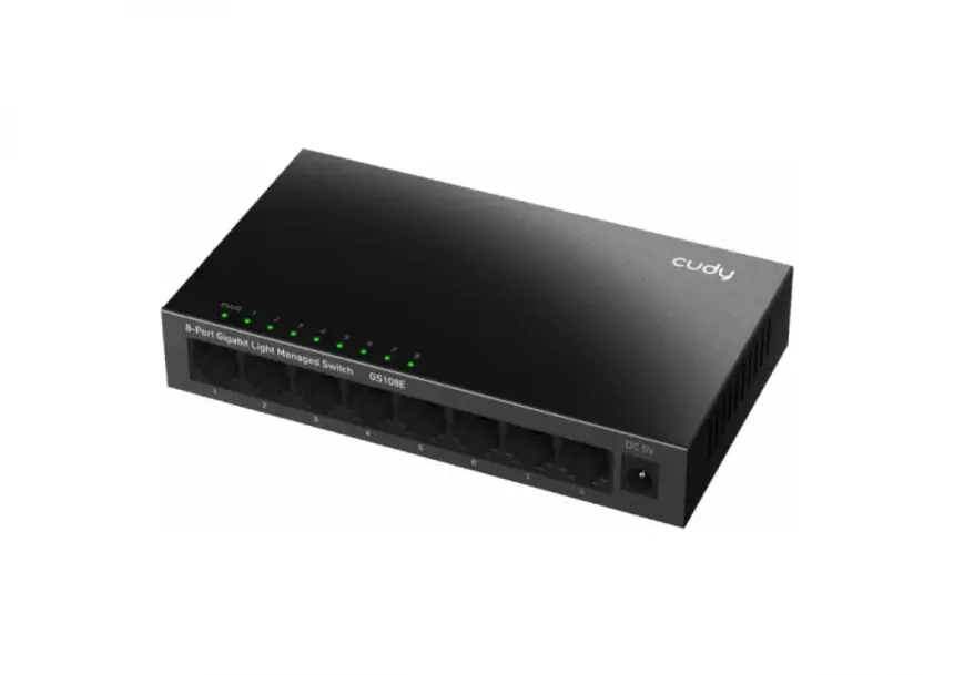 Cudy GS108E 8-Port Gigabit Light Managed Switch