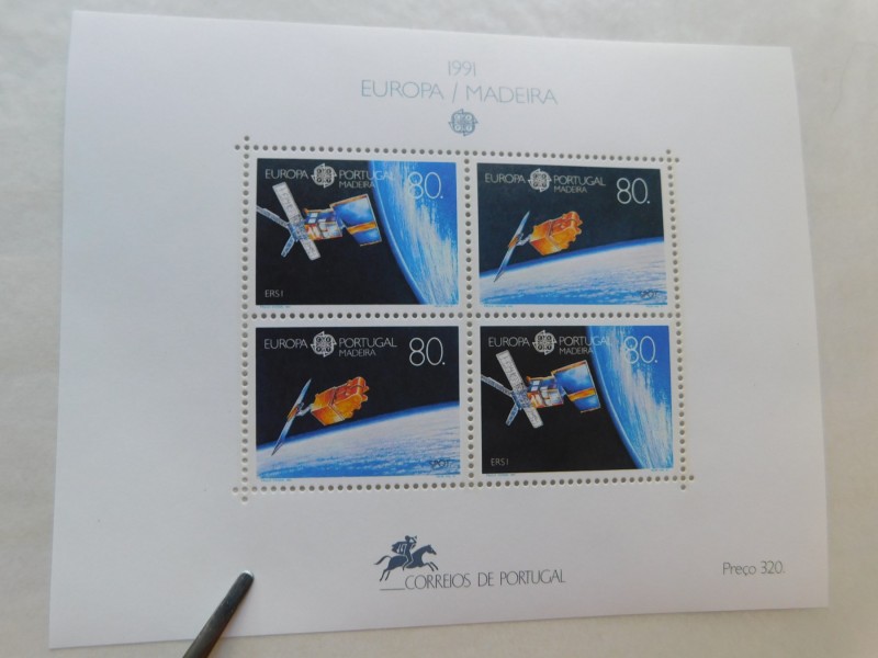 ** MADEIRA EUROPA 1991 BLOK **