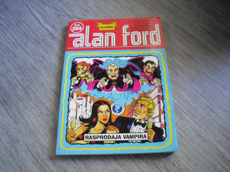 ALAN FORD SUPER STRIP BROJ 204