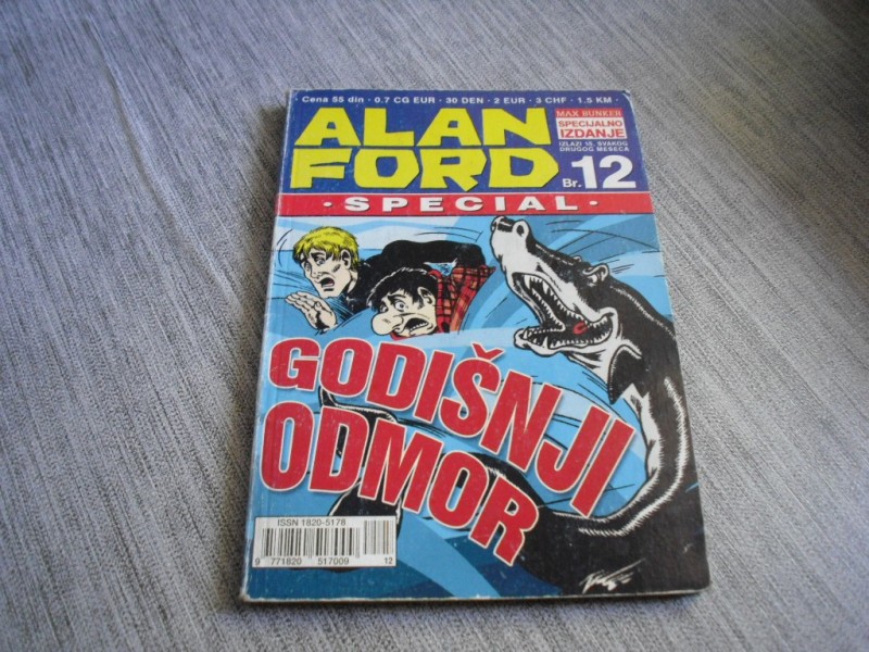 ALAN FORD SPECIJALNO IZDANJE BROJ 12