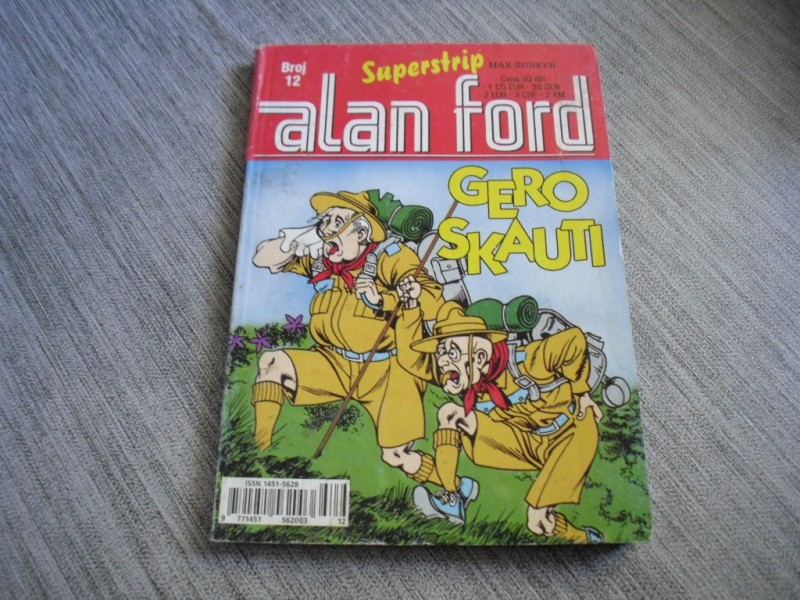 ALAN FORD SUPER STRIP BROJ 12