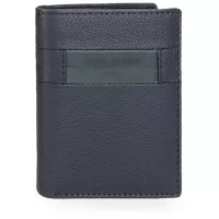Novčanik za muškarce kožni Pepe Jeans Checkbox navy 78820