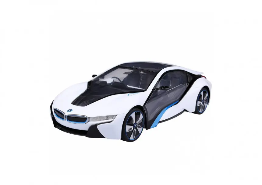 RASTAR RC AUTOMOBIL BMW I8 1:14-SA SVETLOM-BEL,SIV