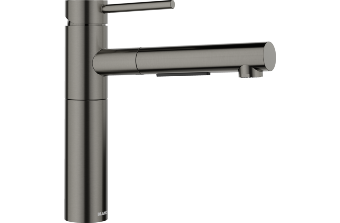 Slavina-Blanco ALTA-S II -saten dark steel -sa tušem 527555