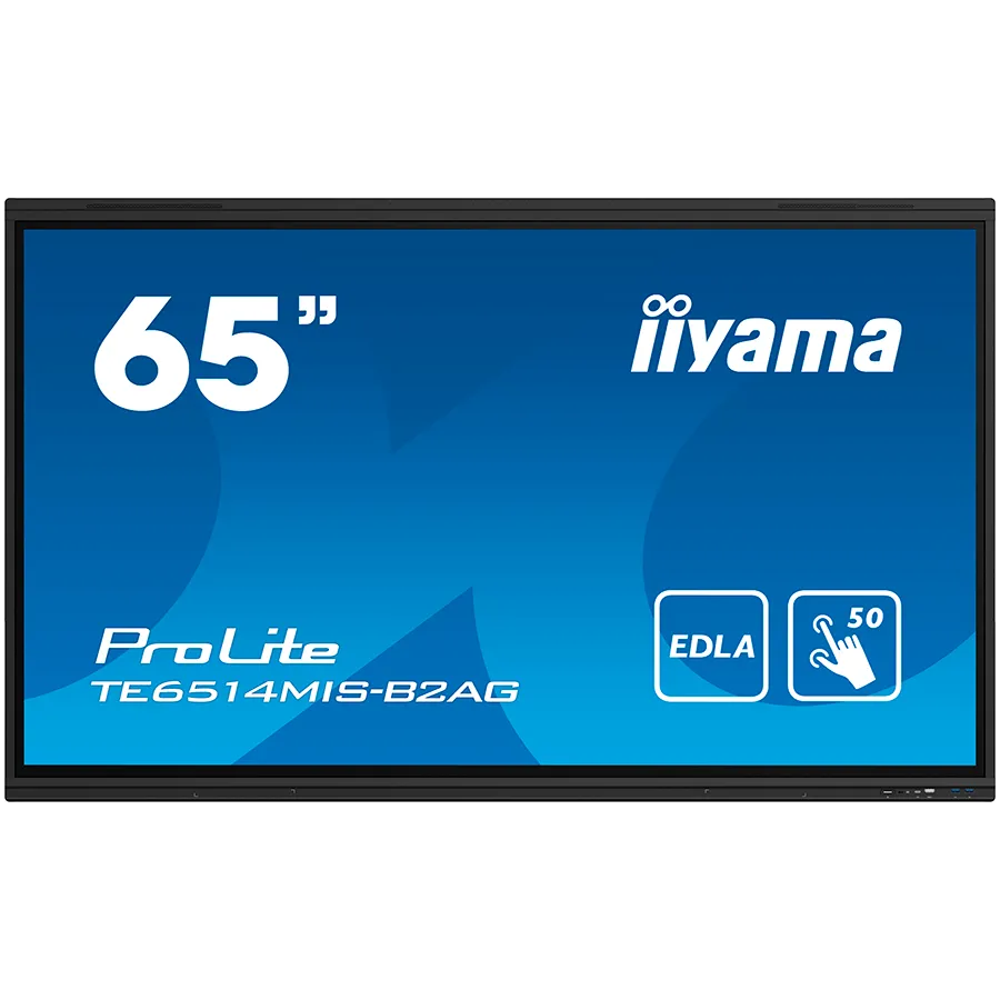 65" Google EDLA Certified Interactive display for seamless integration and collaboration in education and enterpriseThe TE6514MIS-B2AG is a visionary 4K UHD Google EDLA Certified interactive displ...