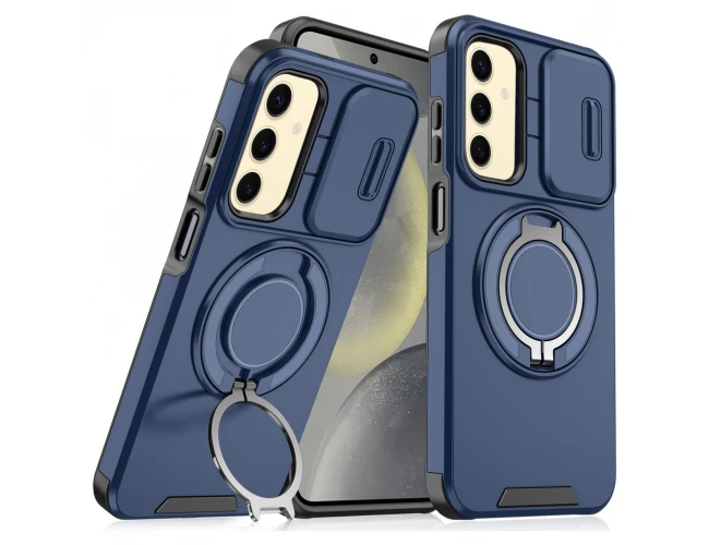 3G CamShield Ring stand za Samsung Galaxy A26 5G plava futrola za telefon