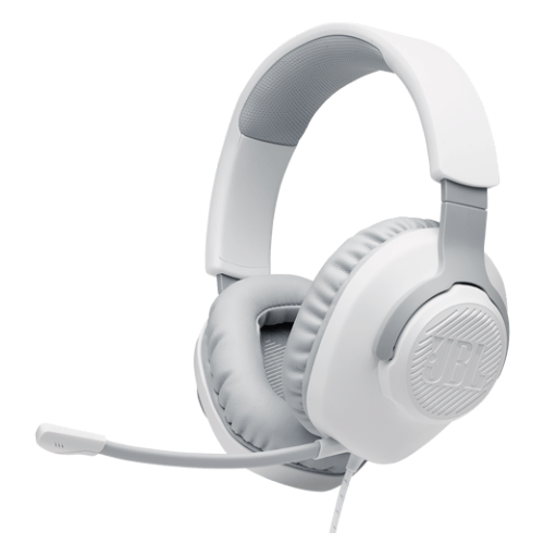 JBL QUANTUM 100 Gejmerske slušalice Bele