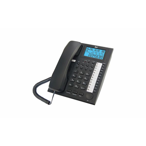 MEANIT ST200 Analogni Telefon Crni