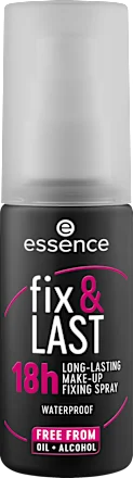 essence
fix & LAST 18h LONG-LASTING fiksator, 50 ml