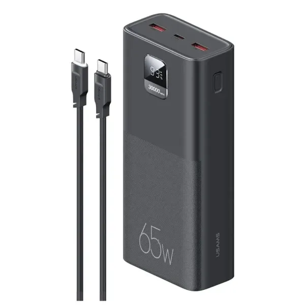 Powerbank Usams 30000mAh 65W Type C