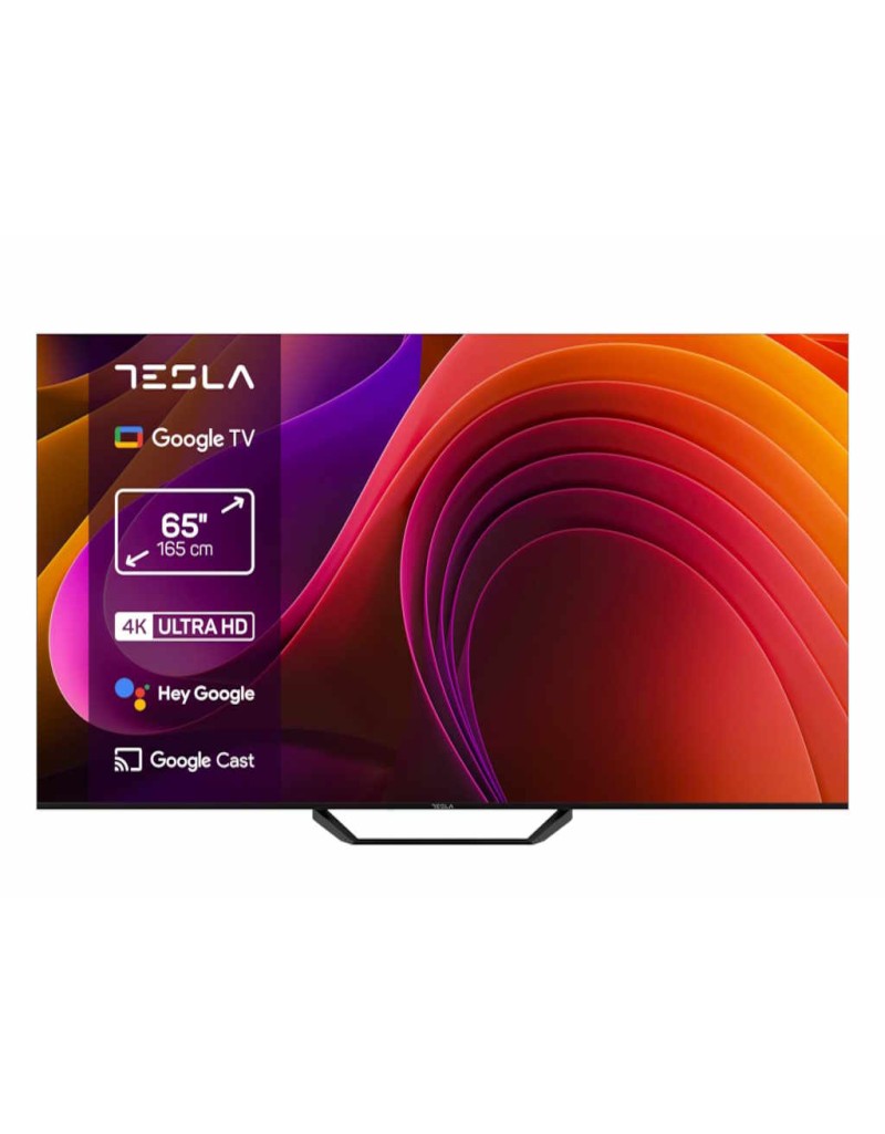TESLA 65E655BUS D-LED 65" 4K Smart Google TV crna