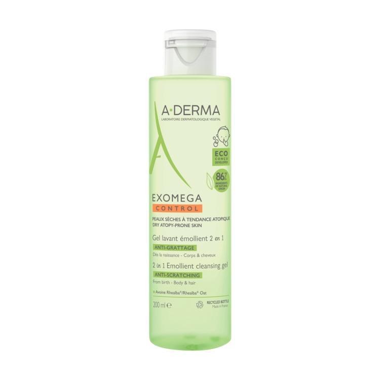 A-DERMA EXOMEGA CONTROL GEL ZA PRANJE 2U1