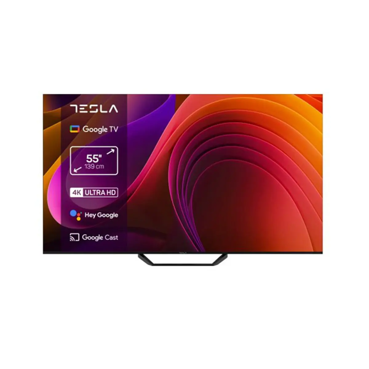 Televizor Tesla 55E655BUS Smart, DLED, 4K UHD, 55" (139 cm), DVB-T2/C/S2