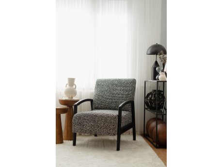 Atelier del Sofa Ving Chair fotelja Luma Black White v1