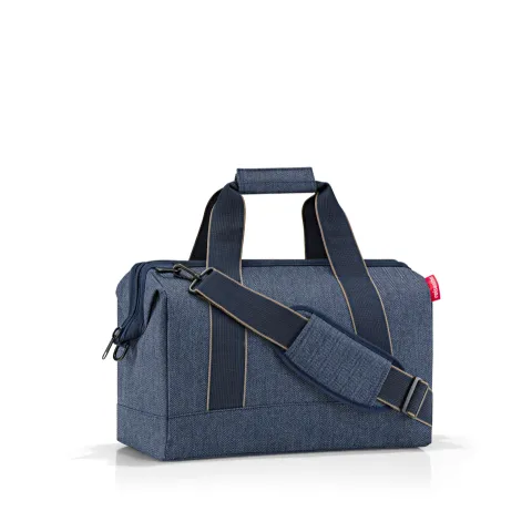 Putna torba Allrounder M - Riblja kost, tamno plava