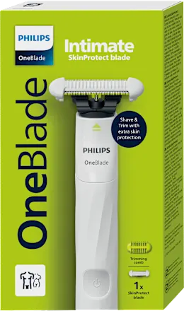 PHILIPS OneBladeIntimate SkinProtect blade električni brijač za intimno i osetljiva područja, 1 kom