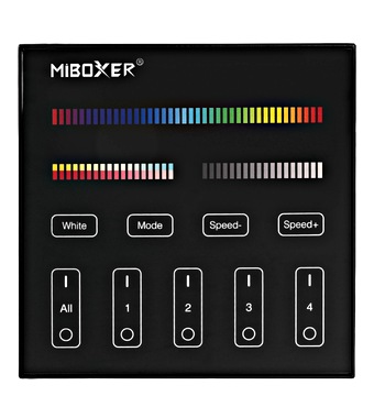 RF-PANEL-FERNBEDIENUNG 4-ZONE SW(RGB+CCT
Svetiljka