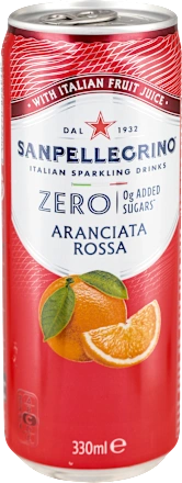 SANPELLEGRINO
ZERO crvena pomorandža gazirano piće, 0,33 l