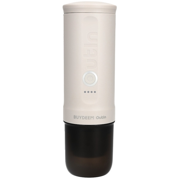 BUYDEEM Nano Espresso Machine, model OTEM-01, color Oat White ( OTEM-01-OW )
