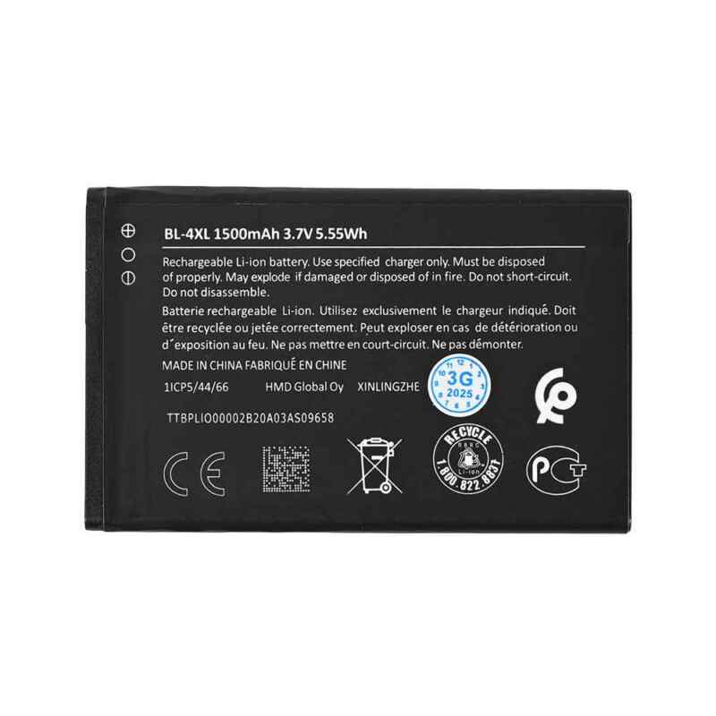 Baterija standard za Nokia 6300 4G/8000 BL-4XL