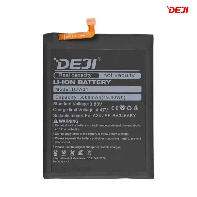 Baterija Deji za Samsung A346B Galaxy A34 5G5000mAhEB-BA346ABY