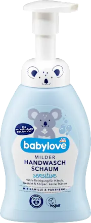 babylove
sensitive blaga pena za pranje ruku, 250 ml