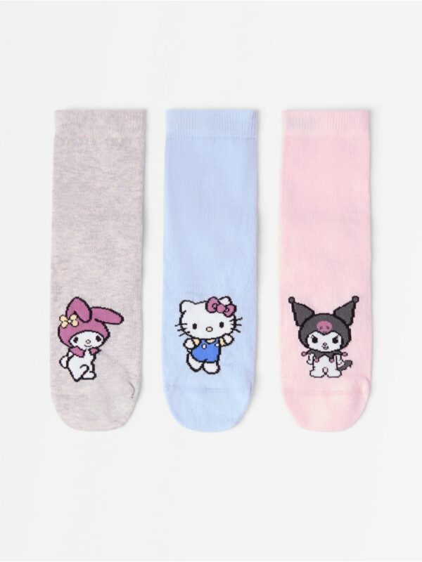 Čarape – 3-pack Hello Kitty socks