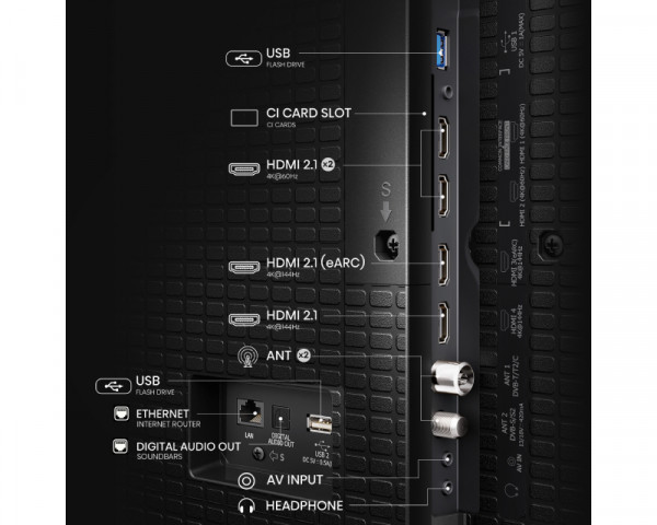 HISENSE 100 inča 100E7Q PRO QLED 4K UHD Smart TV