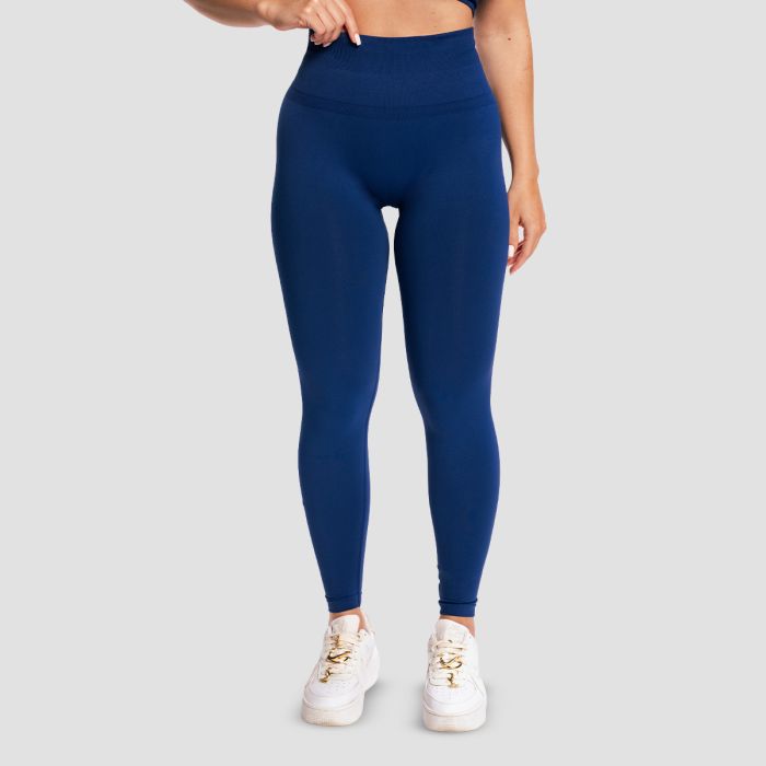 Ženske helanke Sculpt Seamless Navy - GymBeam