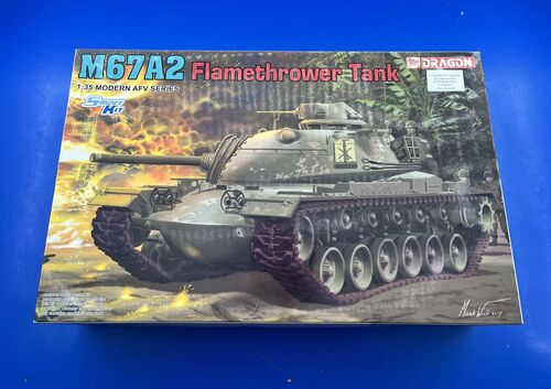 Dragon 3584-REKLAMACJA M67 Flamethrower Tank-NIEKOMPLETNY/INCOMPLETE