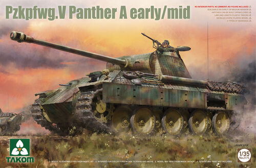 Takom 2175 Pzkpfwg.V Panther A Early/Mid