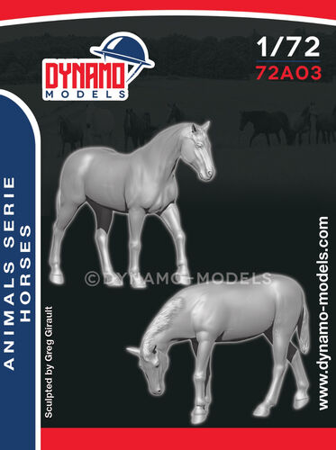 Dynamo-Models 72A03 Animals Serie - Horses