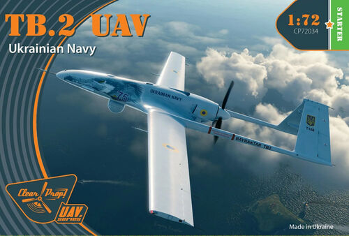 Clear Prop Models 72034 TB.2 UAV - Ukrainian Navy