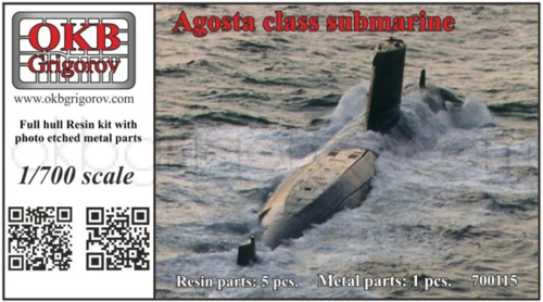 OKB Grigorov N700115 Agosta class submarine