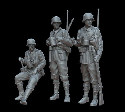 White Stork Miniatures F72138 WWI German Stormtroopers