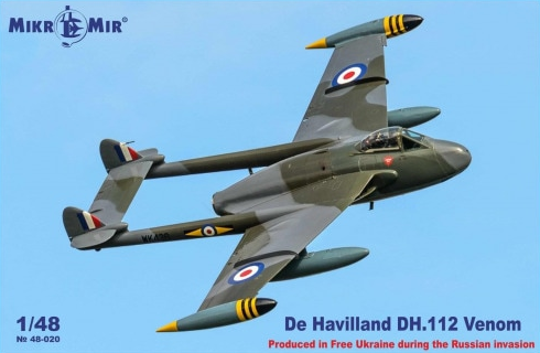 Mikromir 48-020 De Havilland DH.112 Venom