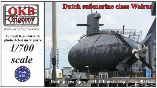 OKB Grigorov N700111 Dutch submarine class Walrus
