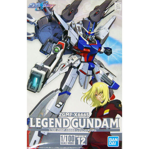 Bandai 58781 ZGMF-X666S Legend Gundam