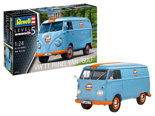 Revell 07726 VW T1 panel van (Gulf Decoration)