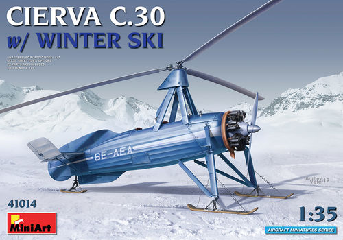 MiniArt 41014 Cierva C.30 with Winter Ski