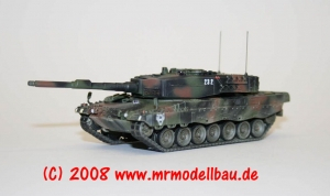 MR Modellbau 87158 Panzer 87 - Leopard 2A3 Swiss Army with Exhaust Silencer (Complete Kit)
