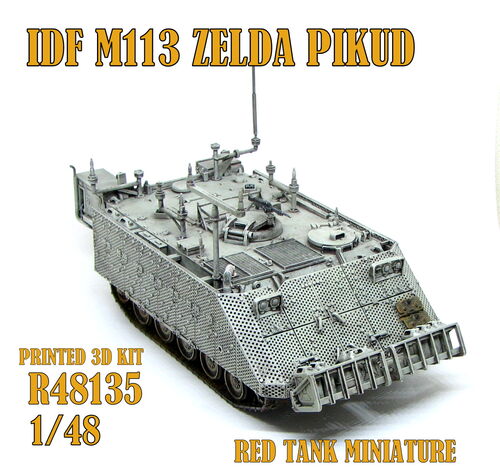 RED TANK MINIATURE 48135 IDF M113 Zelda Pikud