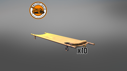 IDAP Technology PMI0253C Stretcher unfolded set of 10 pcs