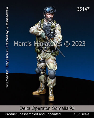 Mantis Miniatures 35147 Delta Operator, Somalia'93