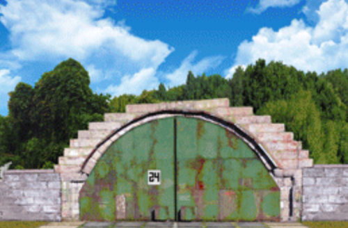 Coastal kits S903BG-144 Soviet Hardened Shelter Background