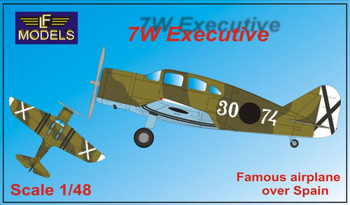 LF Models LF4818 Spartan 7W Executive - Famous Airplane Over Spain